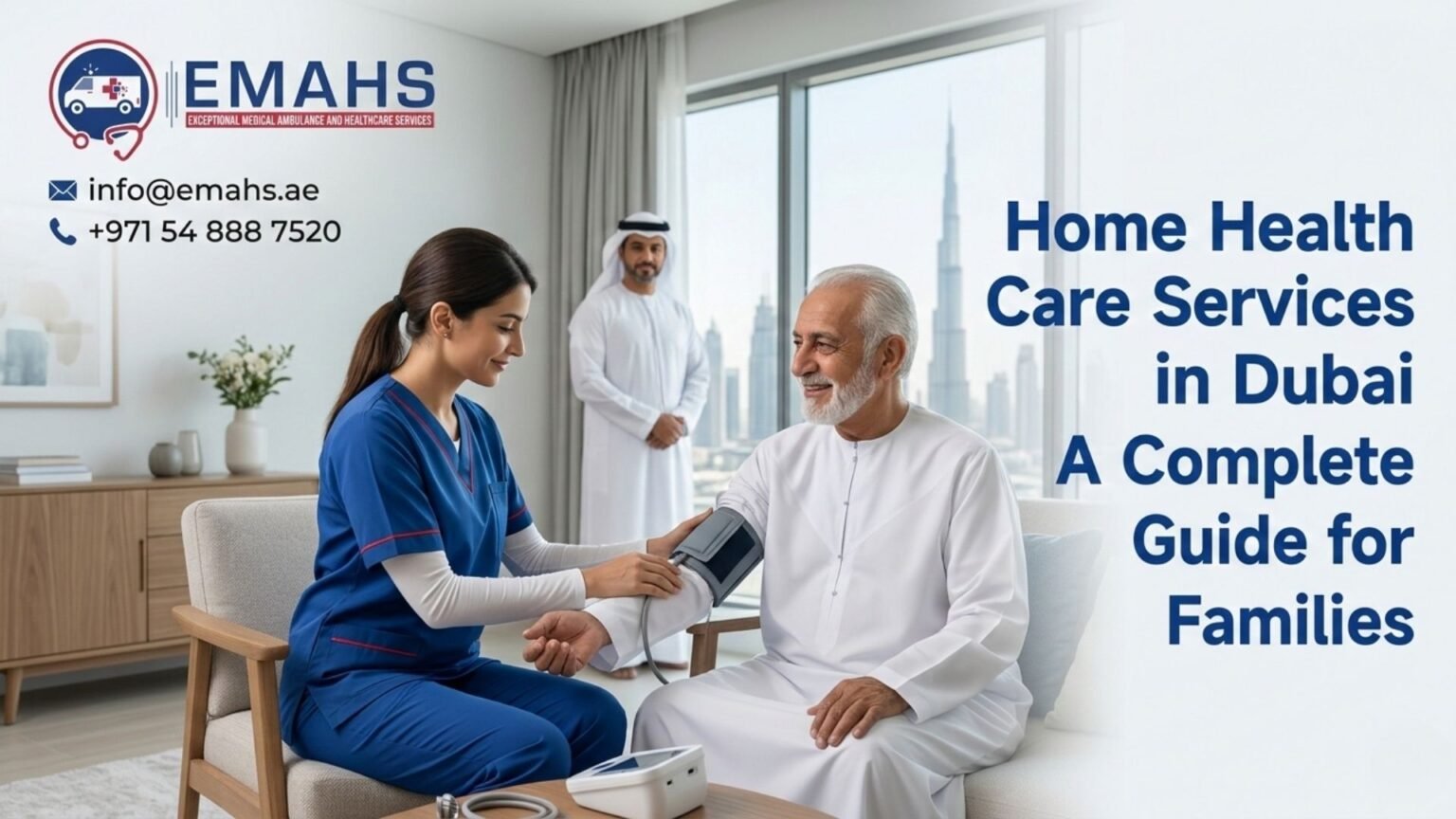 EMAHS | 24/7 Ambulance & Home Healthcare Agency in Dubai